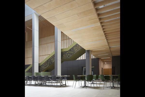 Springfield Campus by Associated Architects: a building that absorbs ...